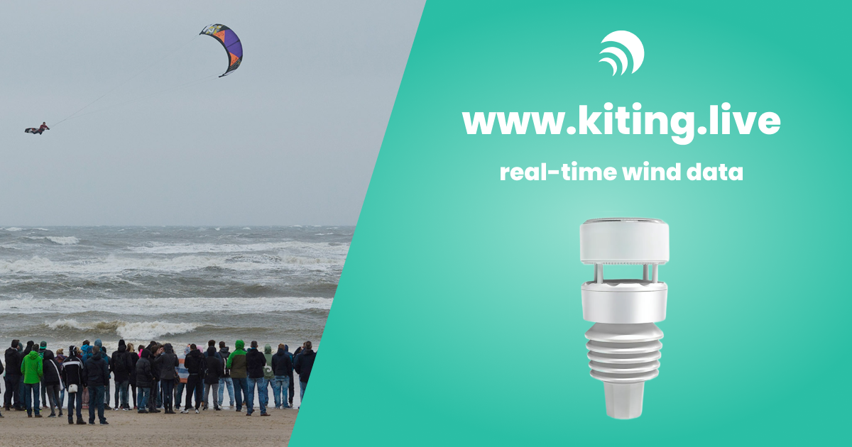 Live and history wind data for kitesurf spots